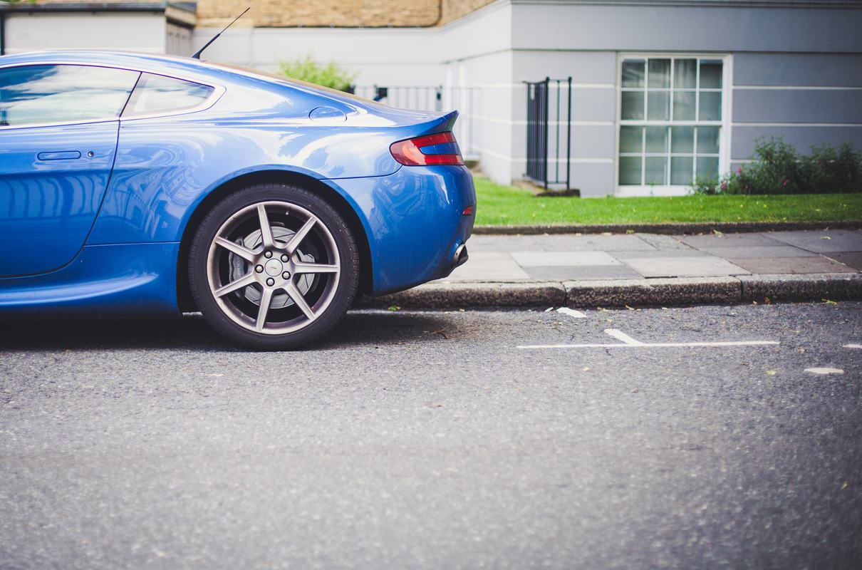 Free Photo: Clean and Shine Blue Car