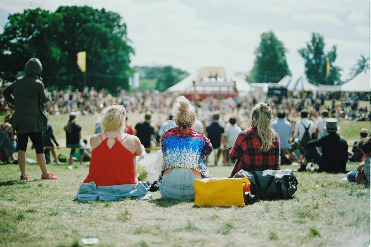 Free Photo: Audience of an Outdoor Festival