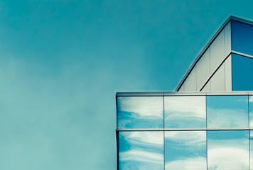 Free Photo: White Modern Building Cladding Structure