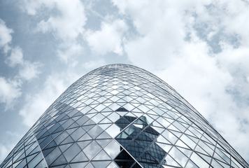 Free Photo: White Modern Building Cladding Structure