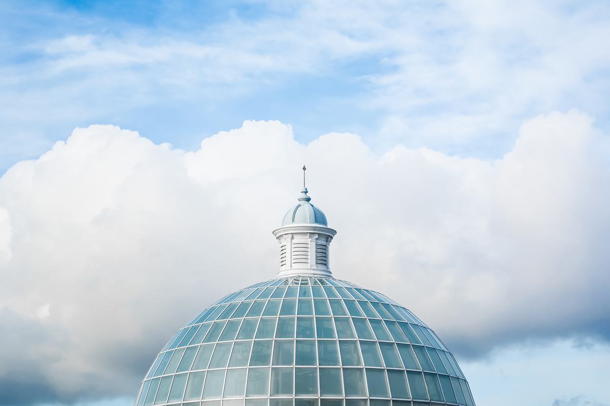 Free Photo: Glass Roofed Dome