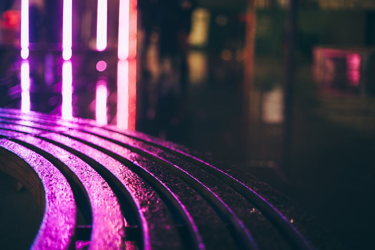 Free Photo: Blurred City Lights