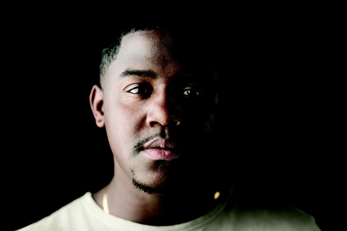 Free Photo: Portrait of African Guy on Black Background