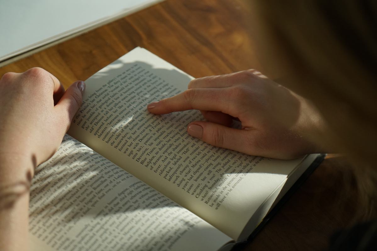 Free Photo: Woman Reading a Book