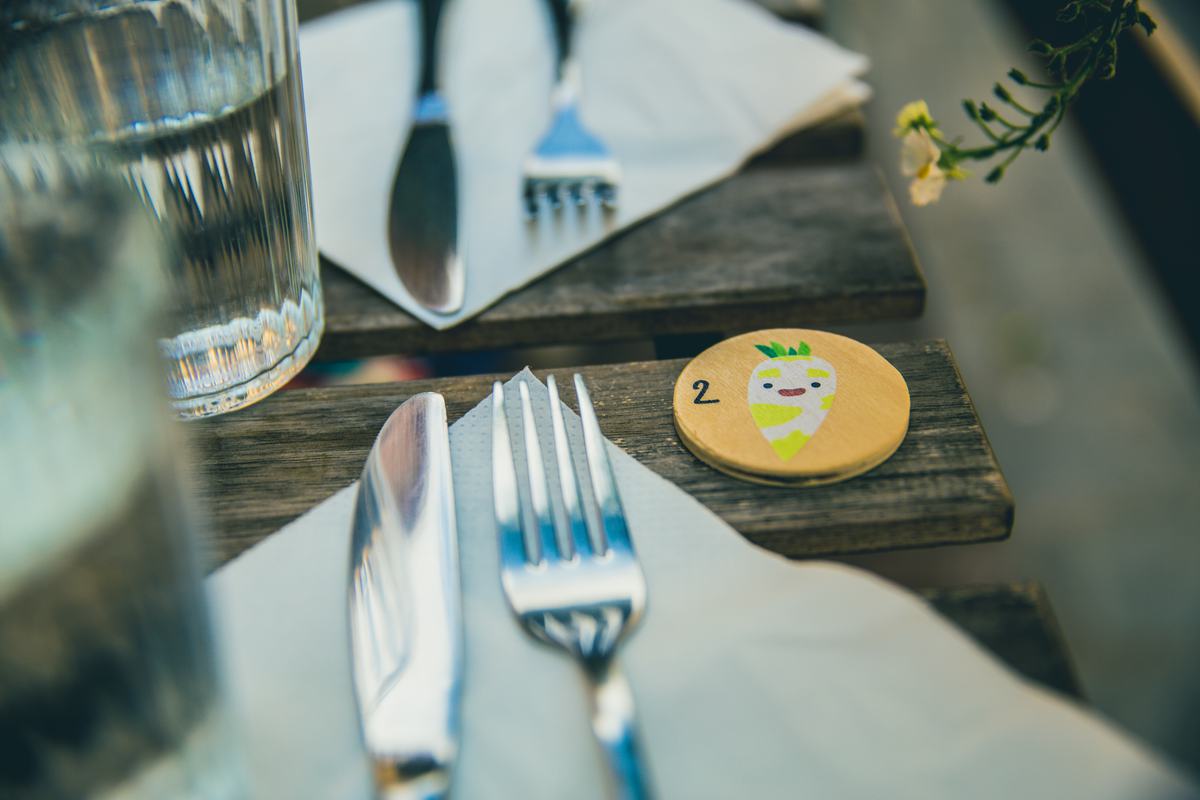 Free Photo: Restaurant Table Closeup