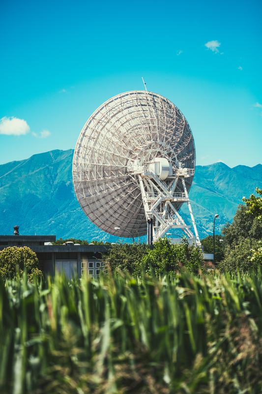 Free Photo: Mountain Satellite Radar