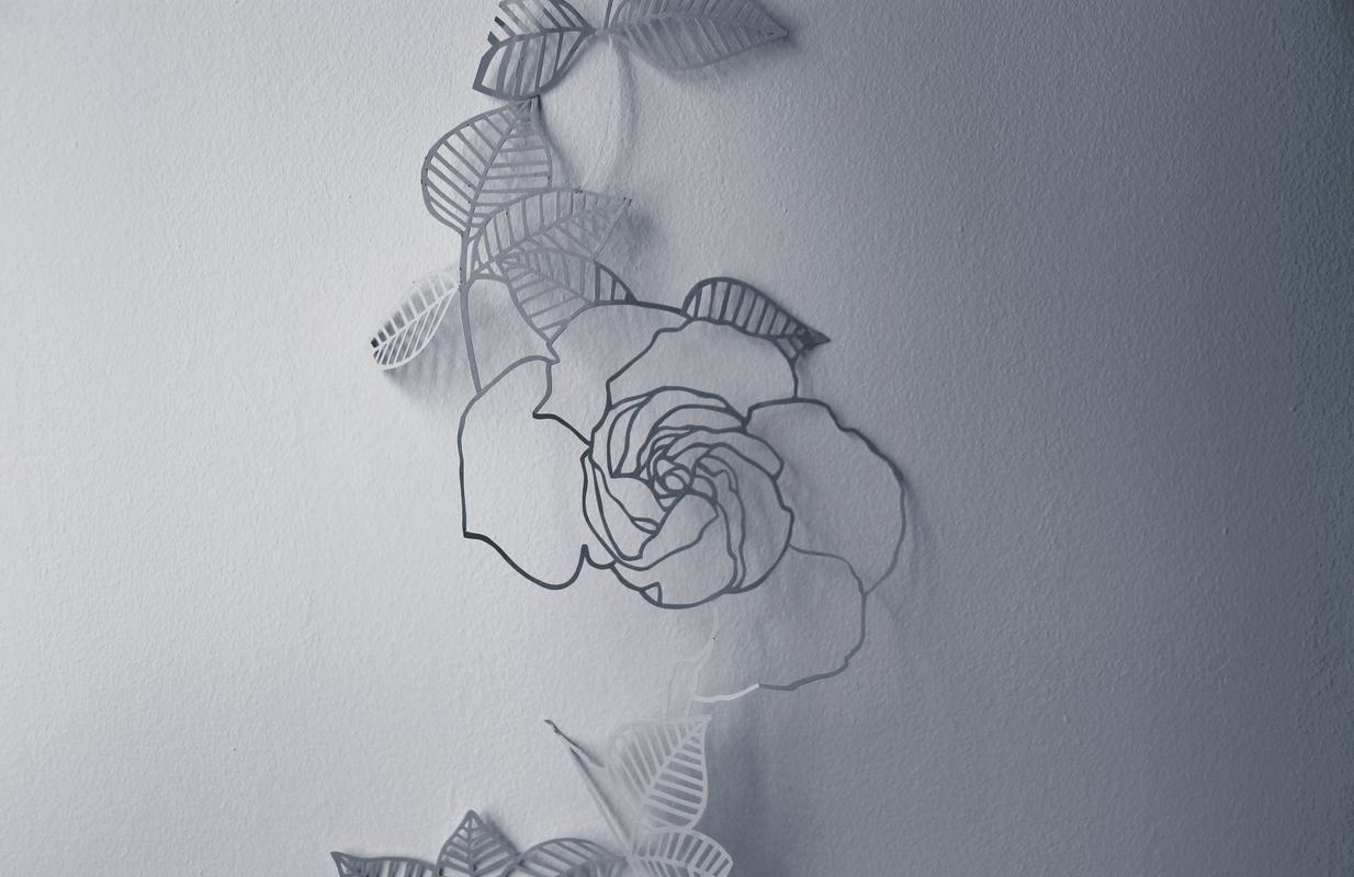 Free Photo: Paper Art Rose Flower