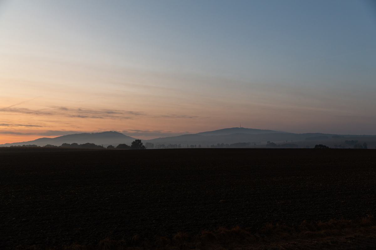 Free Photo: Mountain Landscape after Sunset